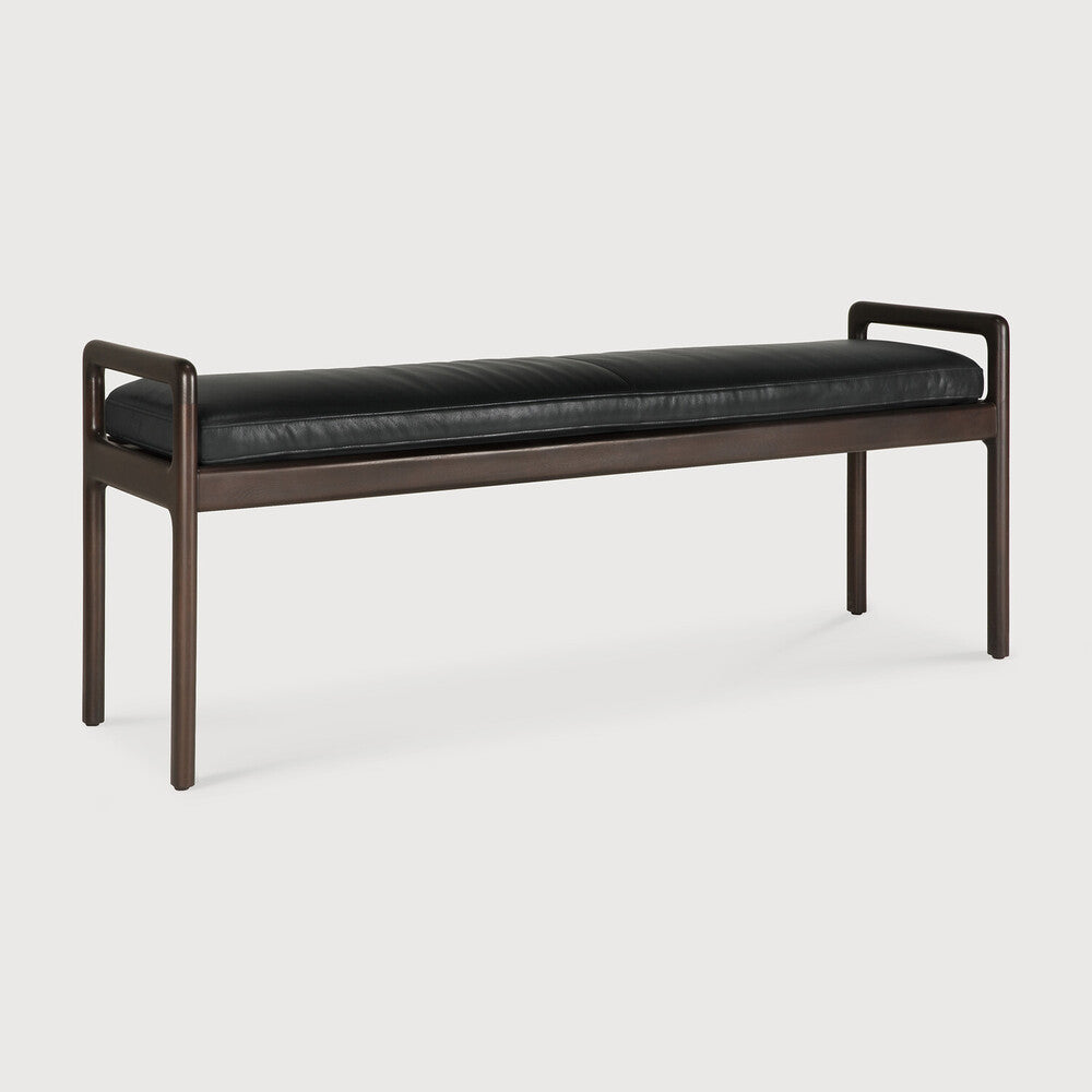 Jack Bench - Black Leather – Browsers Experience